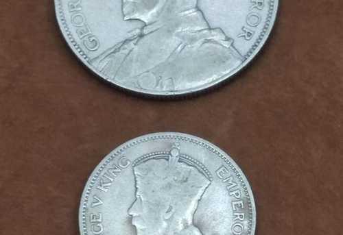 Монеты Новая Зеландия (серебро)
