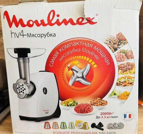 Мясорубка moulinex hv4