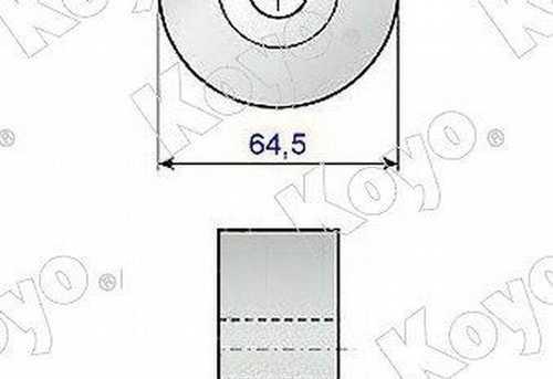 Ролик ремня грм направляющий MMC 4G93,4G94 00