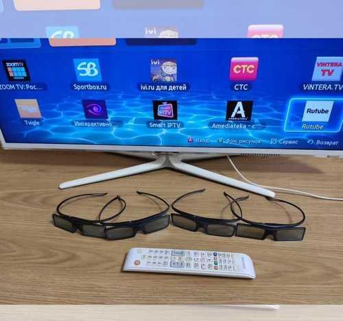 Телевизор samsung SMART TV 40 3D даже из эфирного