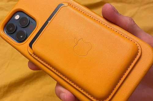Чехол-бумажник MagSafe для iPhone 12 13 pro