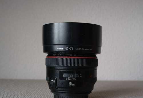 Canon EF 50mm f/1.2 L USM