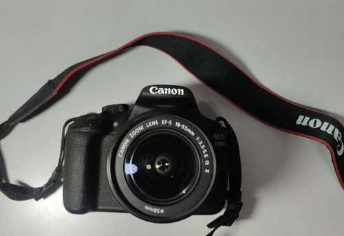 Зеркальный фотоаппарат canon EOS 1200d