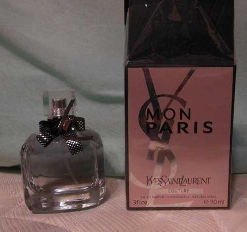 Парфюмерная вода yves saint laurent MON paris