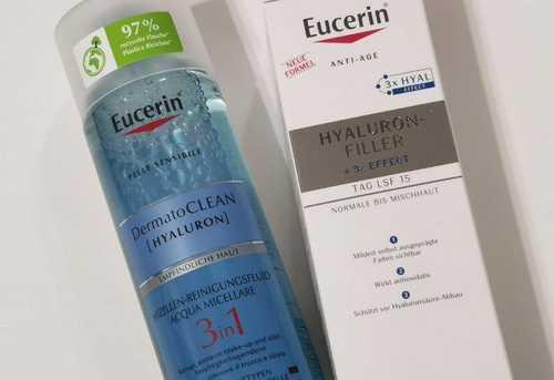 Eucerin крем-филлер, мицеллярный лосьон