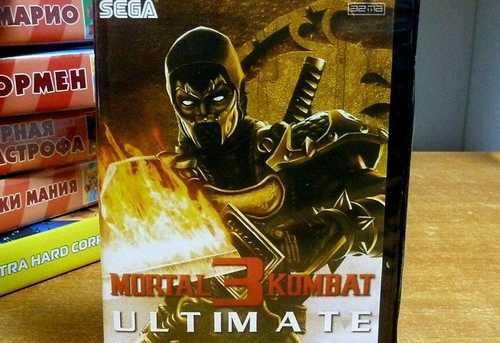 Картридж 16-бит (Sega) Mortal Kombat 3 Ultimate