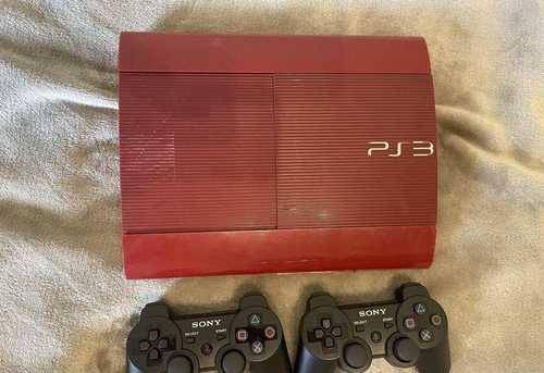 Sony PlayStation 3 Super Slim Red