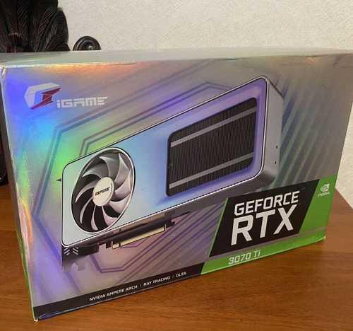 Видеокарта RTX 3070ti Colorful iGame Customization