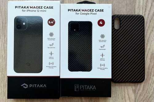 Чехол pitaka iPhone xs/12 mini/google pixel 4