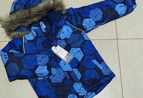 Huppa новая зимняя куртка 134 300 грамм