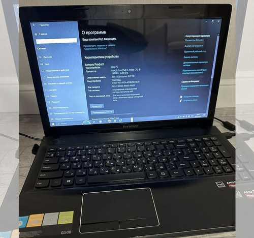 Ноутбук бу lenovo g500