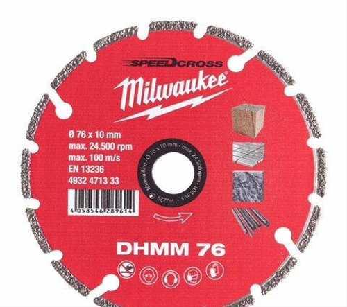 Алмазный диск Milwaukee dhmm 76мм для M12 fcot