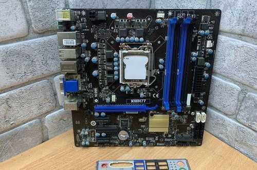 Материнская плата Lga 1155 kraftway KWH77