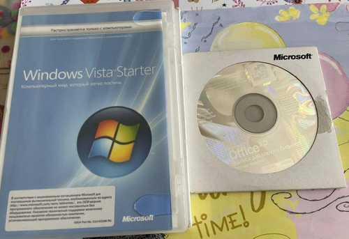 Лицензионный диск Windows vista office xp