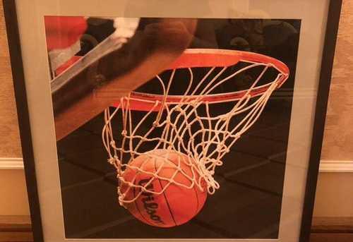 Фотокартина "Баскетбольный щит" 60х80