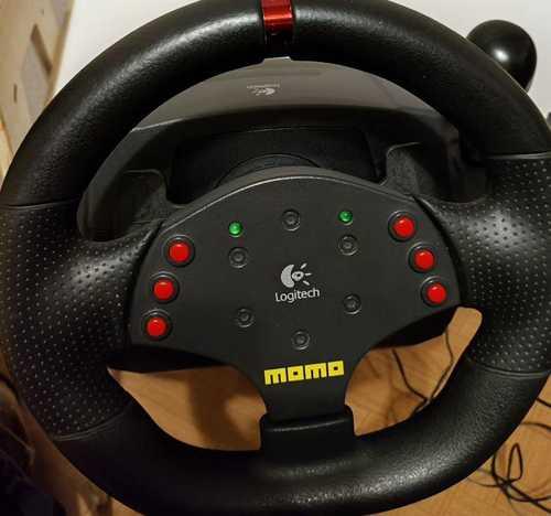 Игровой руль Logitech momo Racing