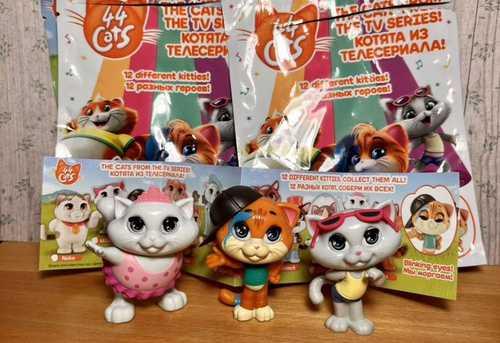 44 cats 44 котенка фигурки