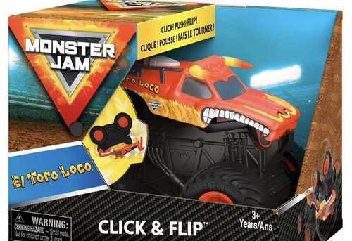 Новая машинка Monster Jam Click&Flip