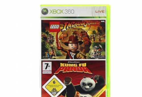 Lego Indiana Jones / Kung fu Panda для Xbox 360