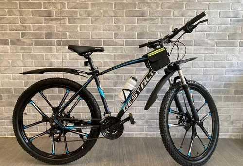 Горный велосипед с литыми Чёрно-синий