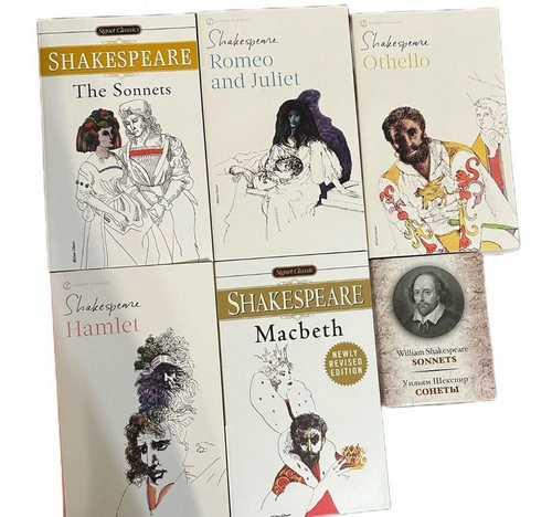 Shakespeare издательство Signet classics   сонеты