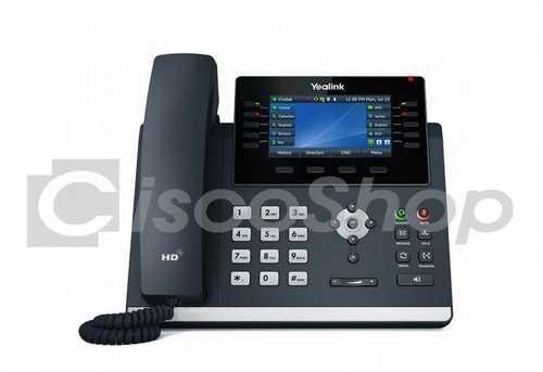 SIP-телефон Yealink SIP-T46U, цветной экран, 2 пор