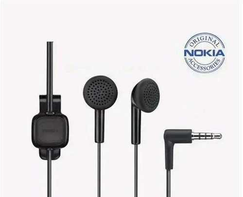 Наушники новые Nokia WH-102 с микрофоном оригинал