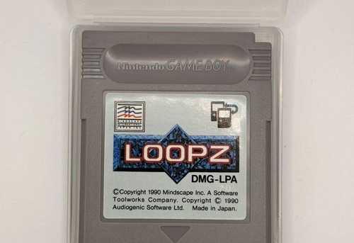 Игра Loopz для Game Boy оригинал
