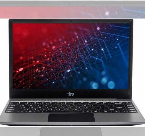 Ноутбук iRU Tactio 14ALH 14", 2059058, IPS, Intel Core i3 1215U 1.2ггц, 6-ядерный, 8гб DDR4, 256гб S