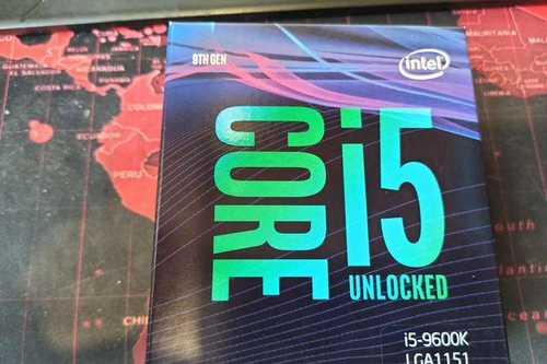 Процессор intel core i5-9600K BOX