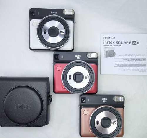 Instax Square SQ6 разные цвета