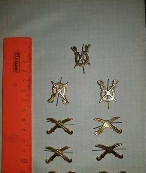 Петлицы казачьи золото