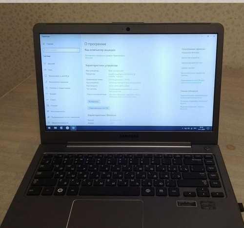 Ноутбук samsung np530U4c