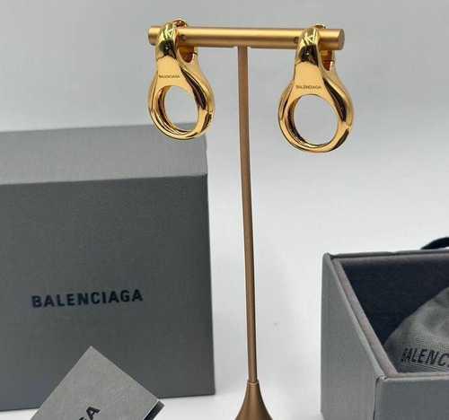 Серьги balenciaga