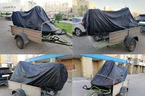 Чехол стояночный для снегоходов