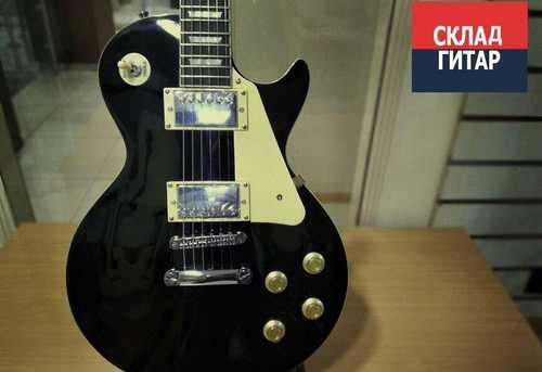 Электрогитара Les Paul (H+H, 2V+2) Fabio LP02 BK