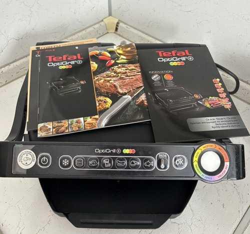 Умный электрогриль tefal optigrill