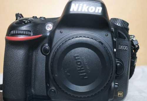 Зеркальный фотоаппарат Nikon D600 body