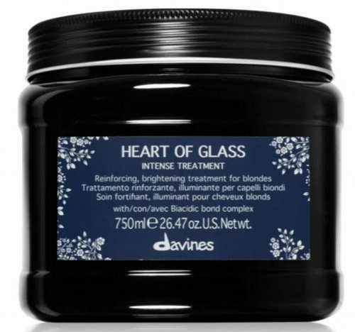 Davines heart of glass маска intense 750 мл