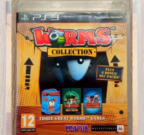 Диск Worms Collection ps3