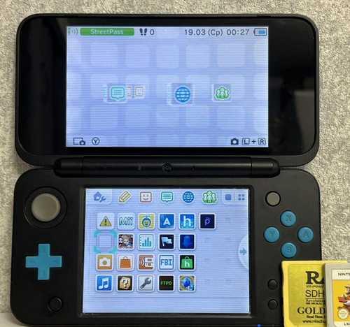 Прошитая New Nintendo 2DS XL   Картридж