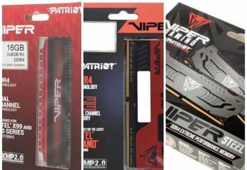 Новая Оперативная память DDR4 Patriot