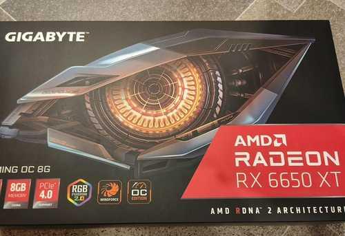 Видеокарта Gigabyte RX 6650 XT 8GB gaming OC