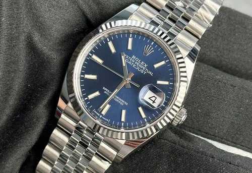 Rolex Datejust 36mm Steel & White Gold Blue Dial