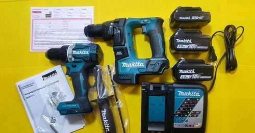 Набор инструментов Makita бесщеточный. оригинал