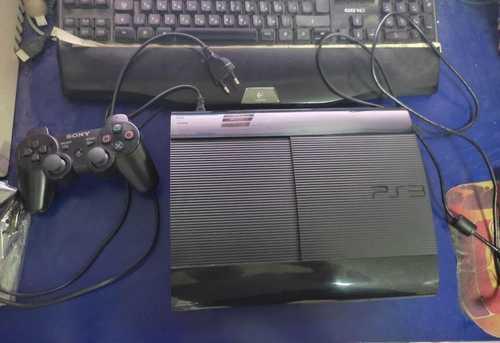 PS3 superslim 500GB(прошитая)