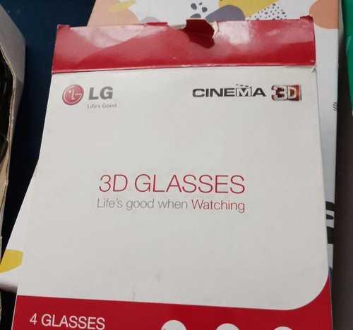 3D очки lg