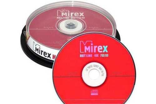 Диск CD-R 700Mb Mirex Hotline 48 speed (10шт.)