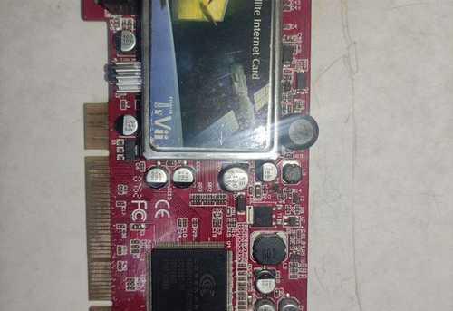 Спутниковый PCI тюнерDVB-S для пк TeVii