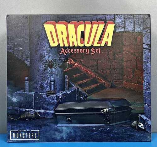 Диорама Dracula Accessory Set Neca Гроб Дракула